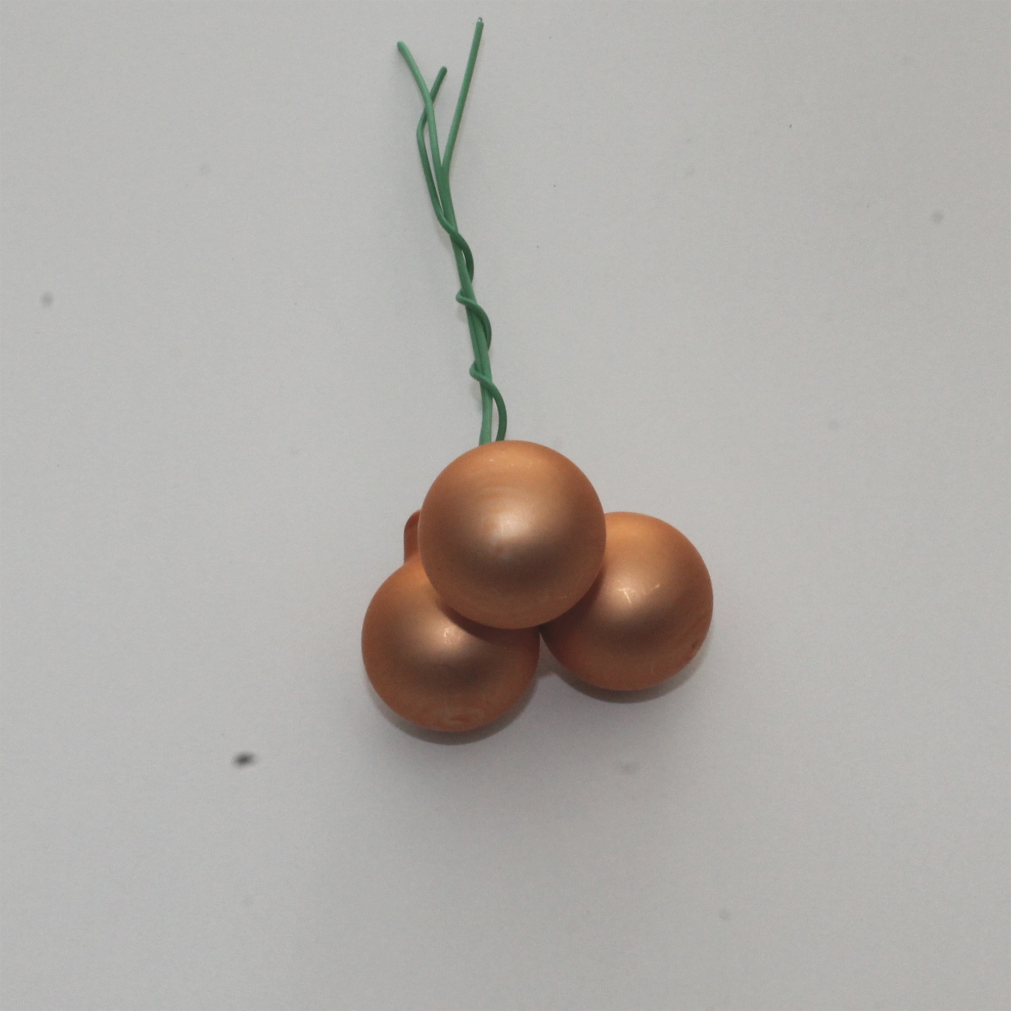 Kobber glaskugler 20 mm – pakke med 3 stk.