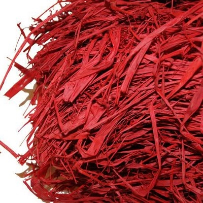 Rød bast 100 g – Perfekt til kreative projekter!